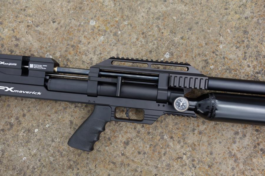 FX Maverick Black VP PCP Airguns At Driven Sporting